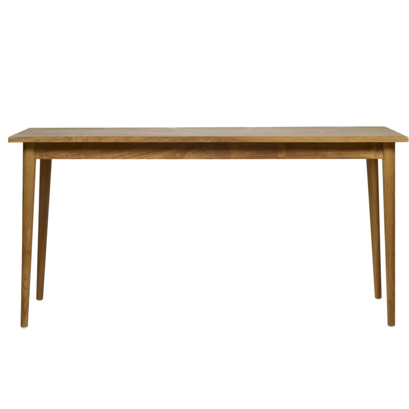 Design Ideas Oslo Teak Solid Wood Dining Table | Wayfair